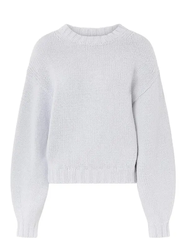 Khaite Gemma Cashmere Sweater - Blue