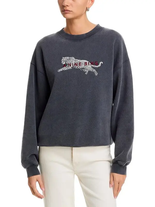 ANINE BING Spencer Sweatshirt - Black