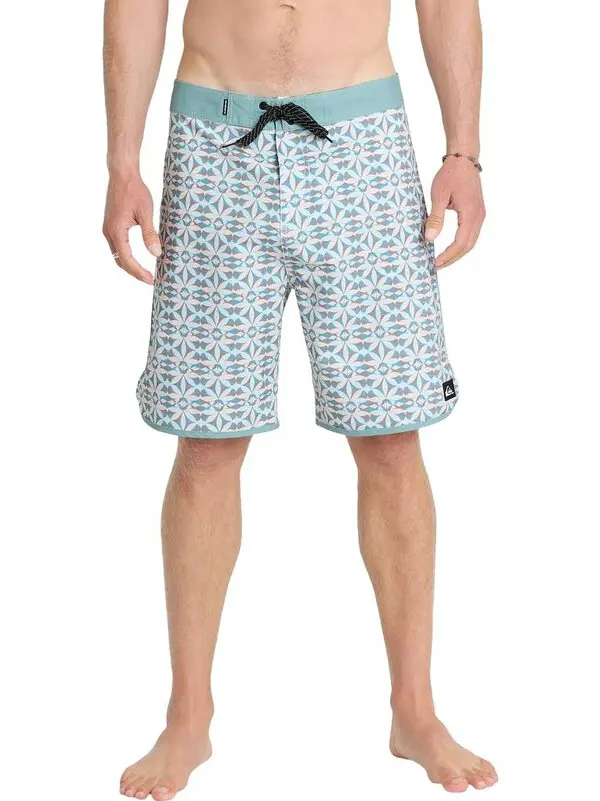 Quiksilver Nature Tile 19 Board Shorts - Peyote