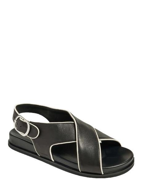 Yosi Samra Gemma Slingback Sandal - Black