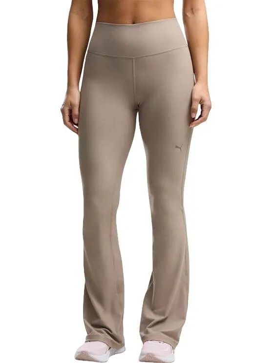 PUMA Cloudspun Performance Flare Leg Tights - Mouse Gray