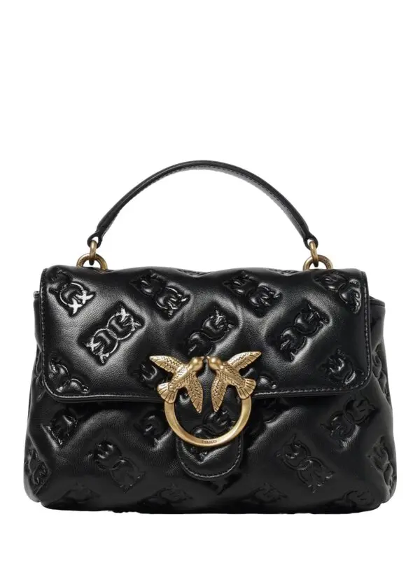 Pinko Flap Shoulder Bag - Black