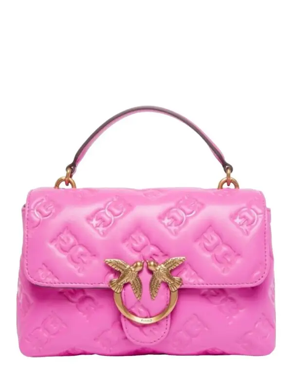 Pinko Flap Shoulder Bag - Pink