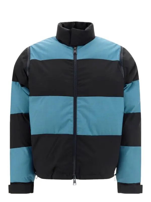 Sunnei Striped Down Jacket - Black