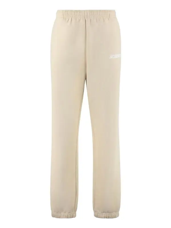 Jacquemus Logo Sweatpants - Nude