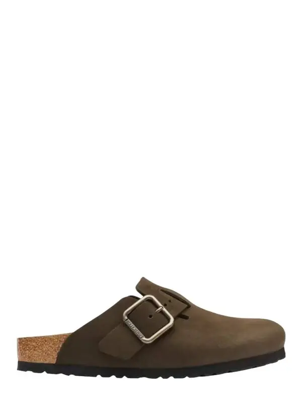 BIRKENSTOCK Boston Wire Buckle Clogs - Mocca