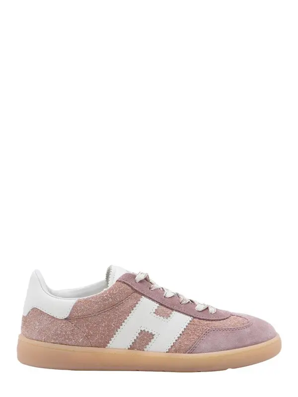 Hogan Lace-up Low-top Sneakers - Nude