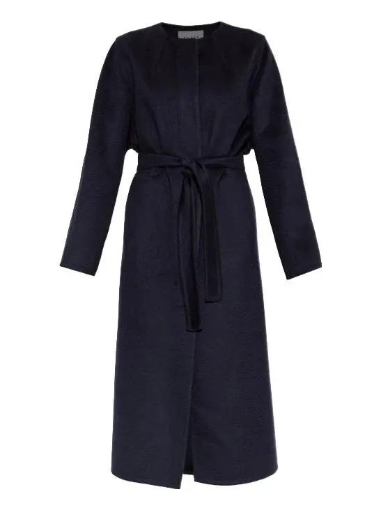 Alaïa Belted Long Coat - No
