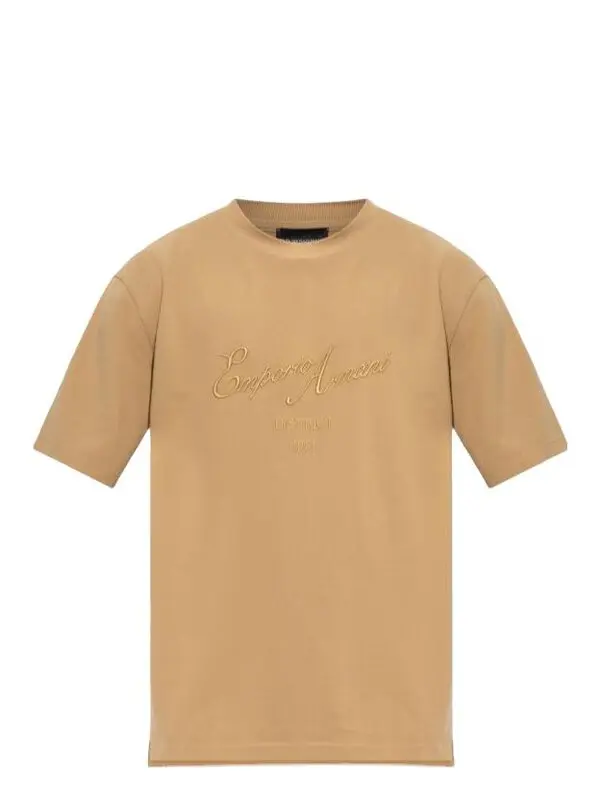 Emporio Armani Short-sleeved T-shirt - Nude