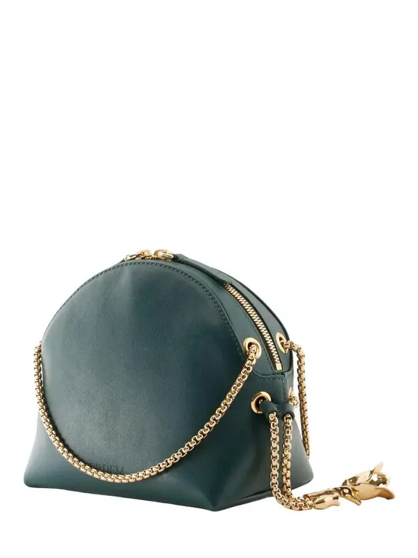 Erdem Leather Shoulder Bag - Gray