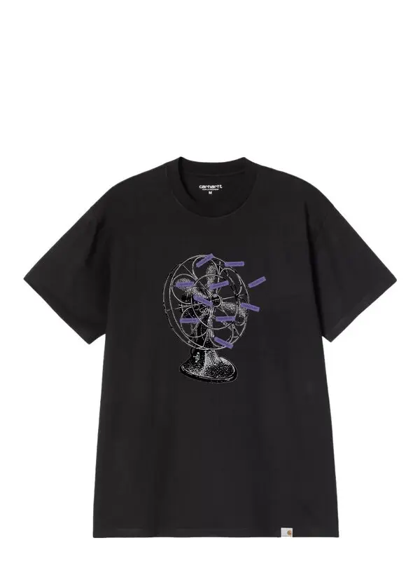 Carhartt Work In Progress S/s Fan T-shirt - Black