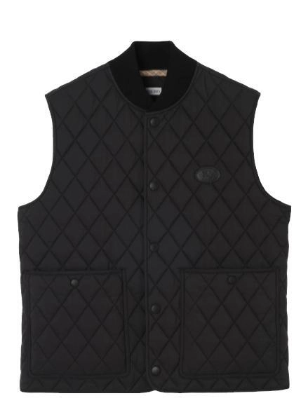 Burberry Quilted Nylon Gilet - Black