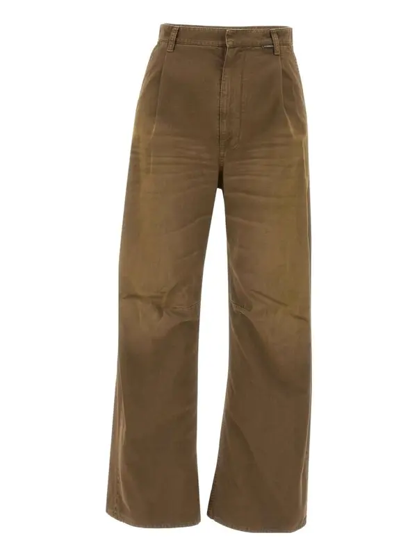 MAISON MARGIELA Straight Leg Jeans - Green