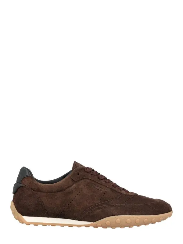 TOD'S Suede Lace-up Sneakers - Multicolor