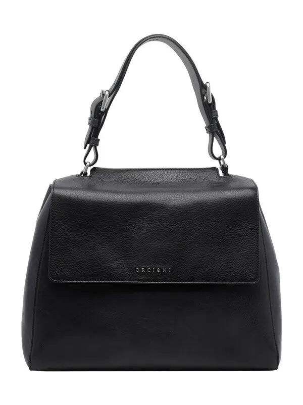 Orciani Top-handle Shoulder Bag - Black