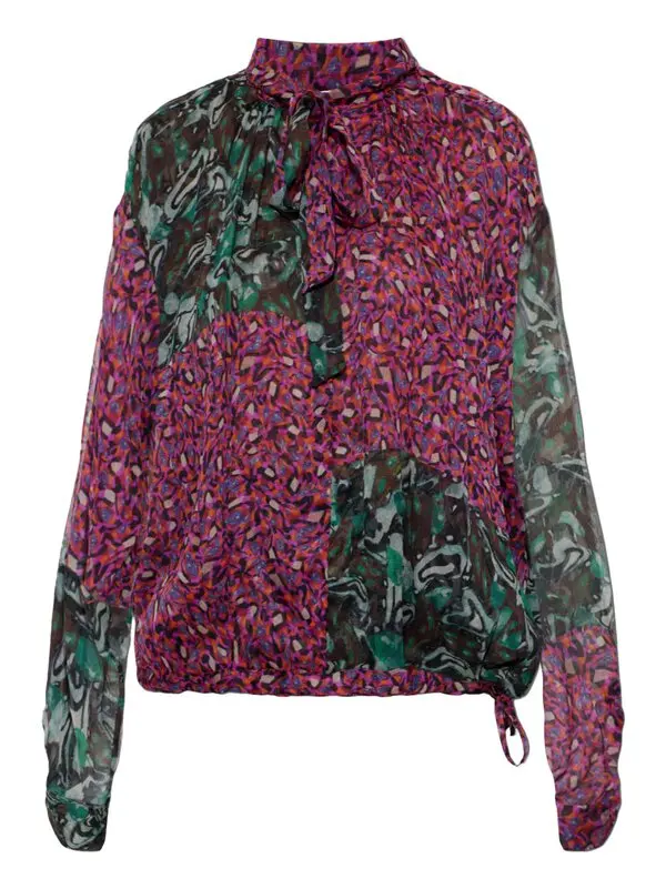 Dries Van Noten Long-sleeved Shirt - Multicolor