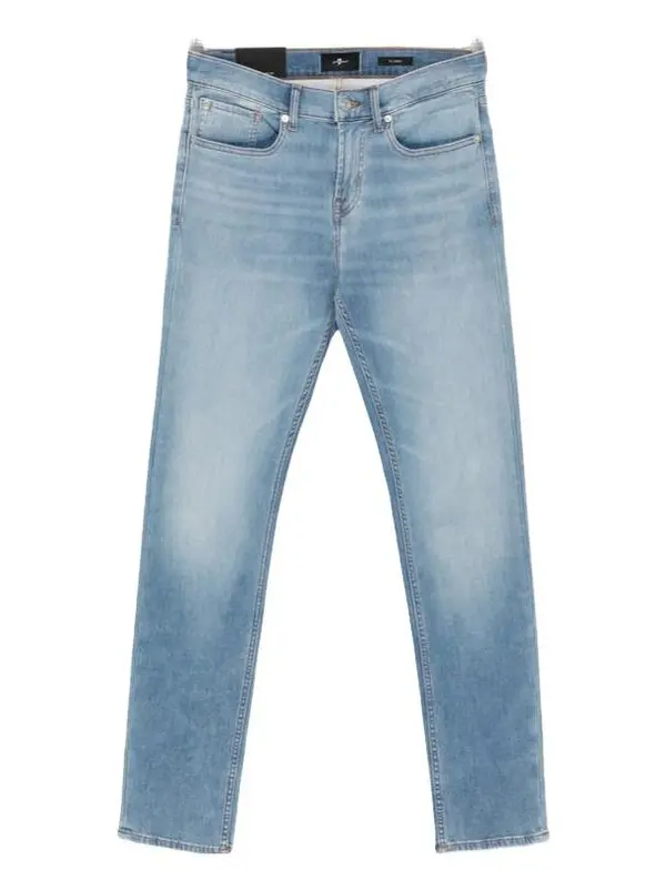 7 For All Mankind Belt-loop Jeans - Blue