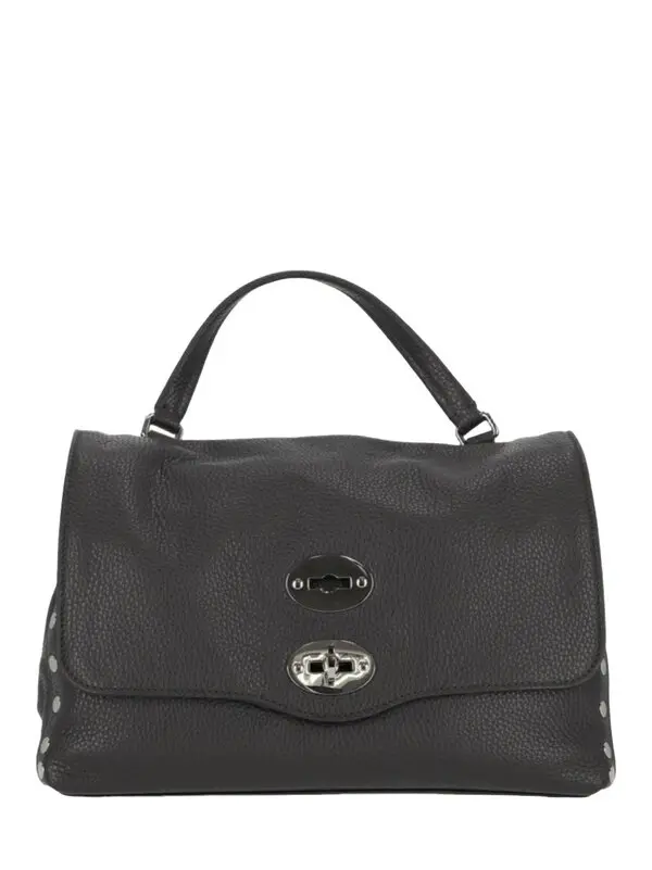 ZANELLATO Flap Handbag - Charcoal