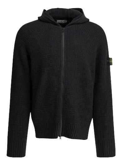 Stone Island Long-sleeve Cardigan - Black