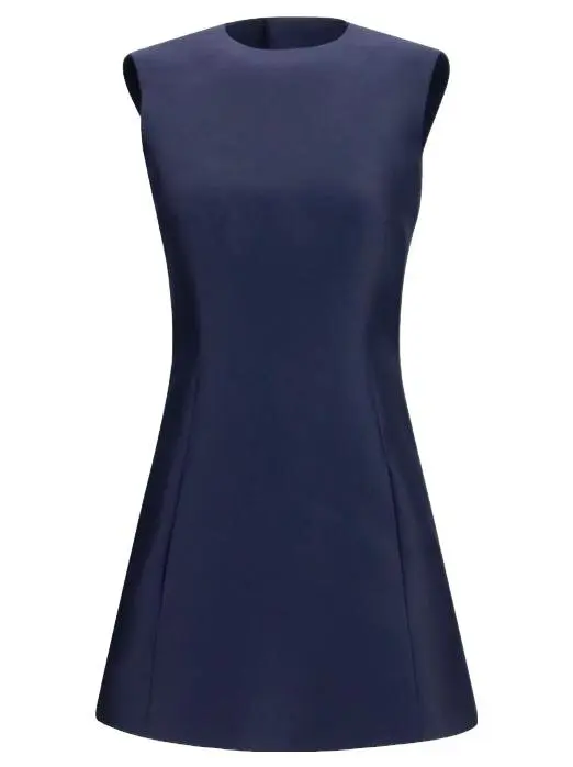 Balenciaga Sleeveless Dress - Navy