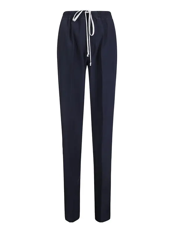 Rick Owens Drawstring Casual Pants - Black