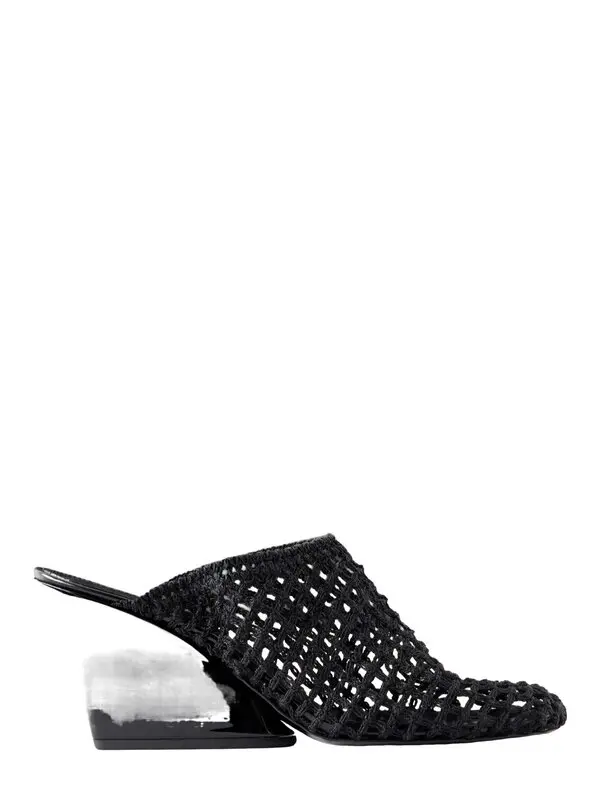 Proenza Schouler Crocheted Mules - Black