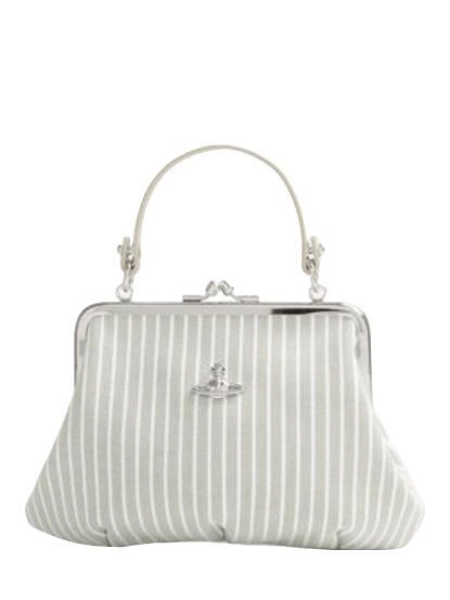 VIVIENNE WESTWOOD Granny Frame Purse - Thyme Stripe