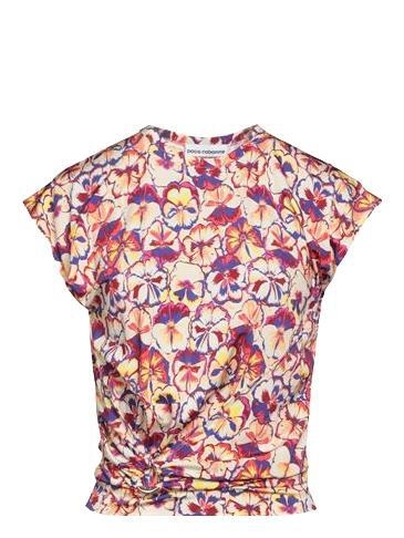 Rabanne Viscose & Elastane T-shirt - Apricot