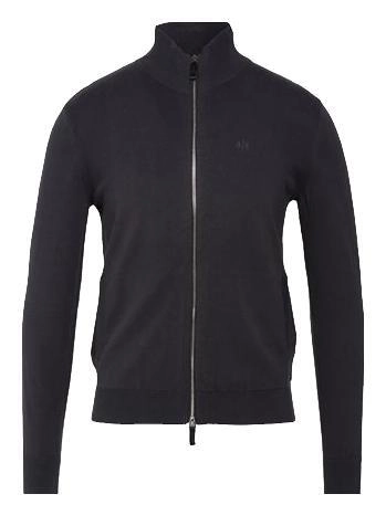 Armani Exchange Cardigan Size Cotton - Charcoal