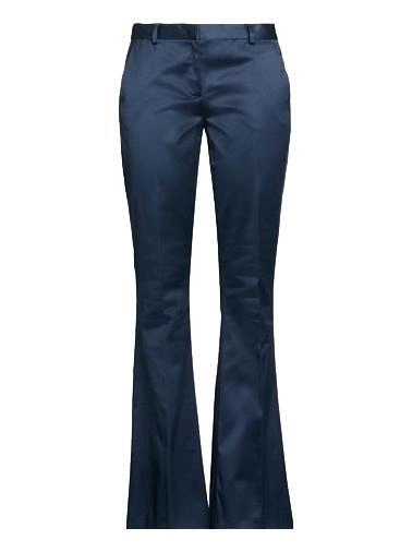 Iceberg Flared Cotton Elastane Pants - Blue