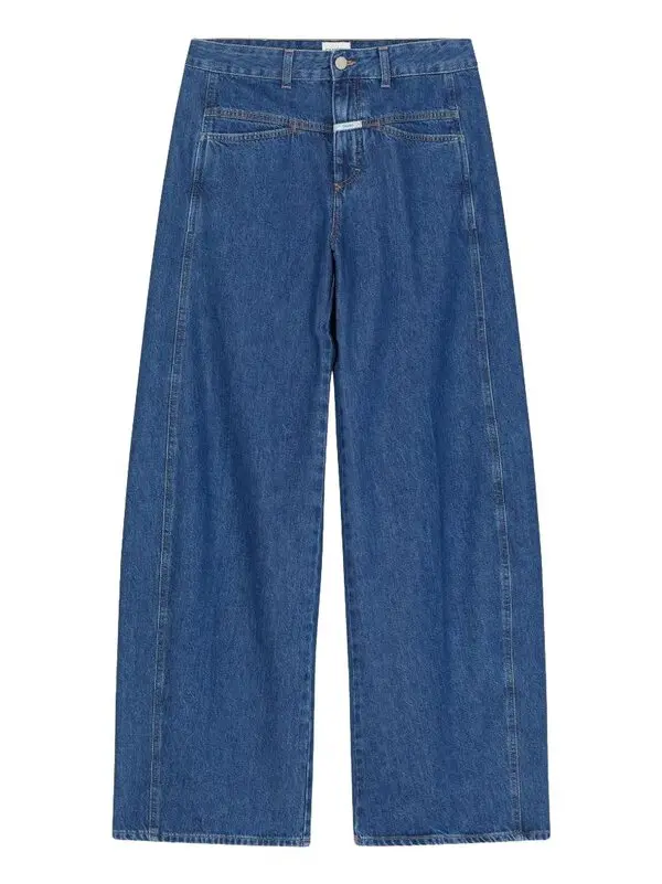 Closed Tori-x Wide Leg Denim Jeans - Blue