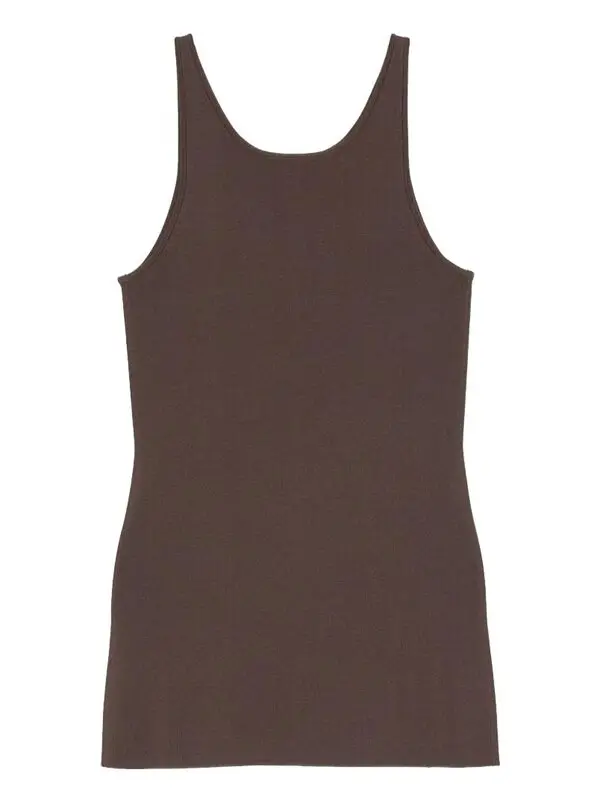 TOTEME Knitted Tank Top - Brown