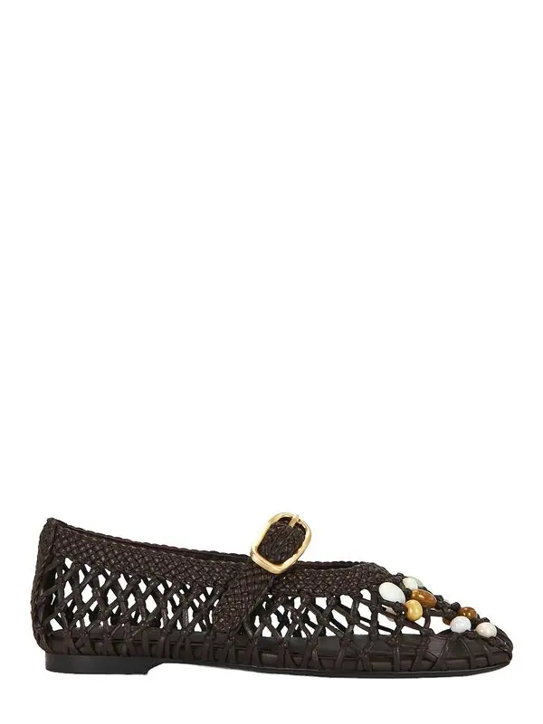 Cult Gaia Mercier Ballet Flat - Luwak