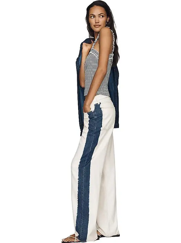 Rag & Bone Logan High-rise Wide-leg Jeans - Dk Bleach