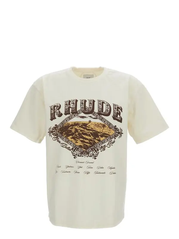 Rhude Dakar Convoy T-shirt - White
