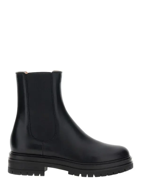 GIANVITO ROSSI Chester Chelsea Boots - Nero