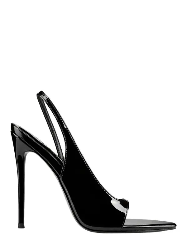 Femme La Riviere Slingback Stiletto Heel - Black