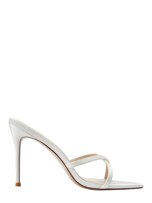 Femme La Donatella 100 Stiletto Heel - White