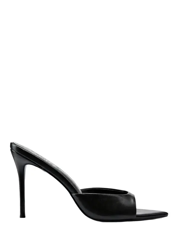 Femme La Bella Slipper Stiletto Heel Mule - Black