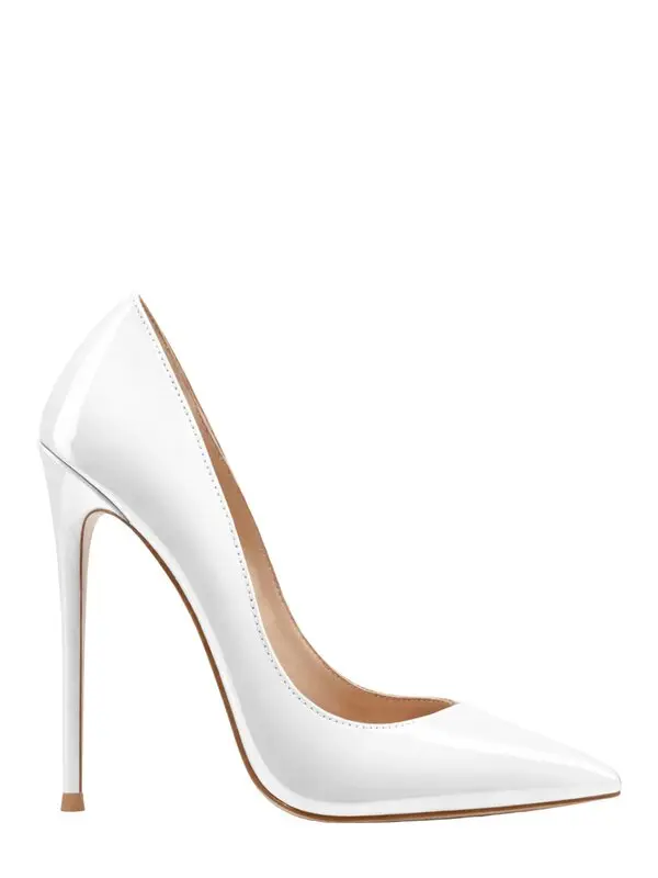 Femme La Rum Pump Stiletto Heel - White