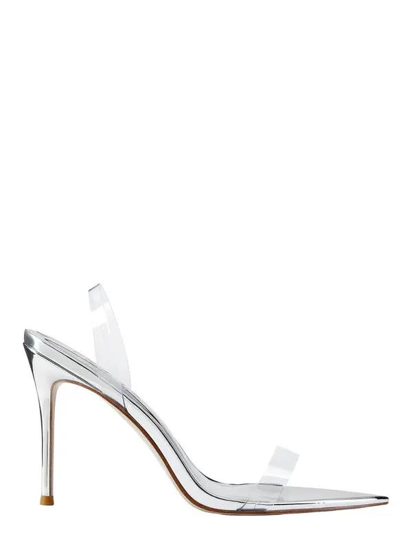 Femme La Rive Slingback Stiletto Heel - Silver