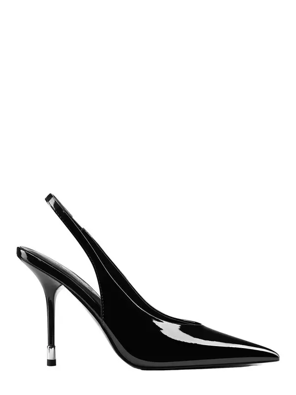Femme La Gt3 Slingback High Heel - Black