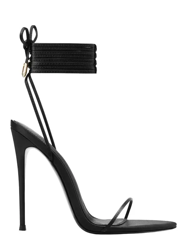 Femme La Luce Minimale Stiletto Heels - Black
