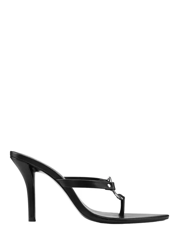Femme La Akio Stiletto Sandal - Black