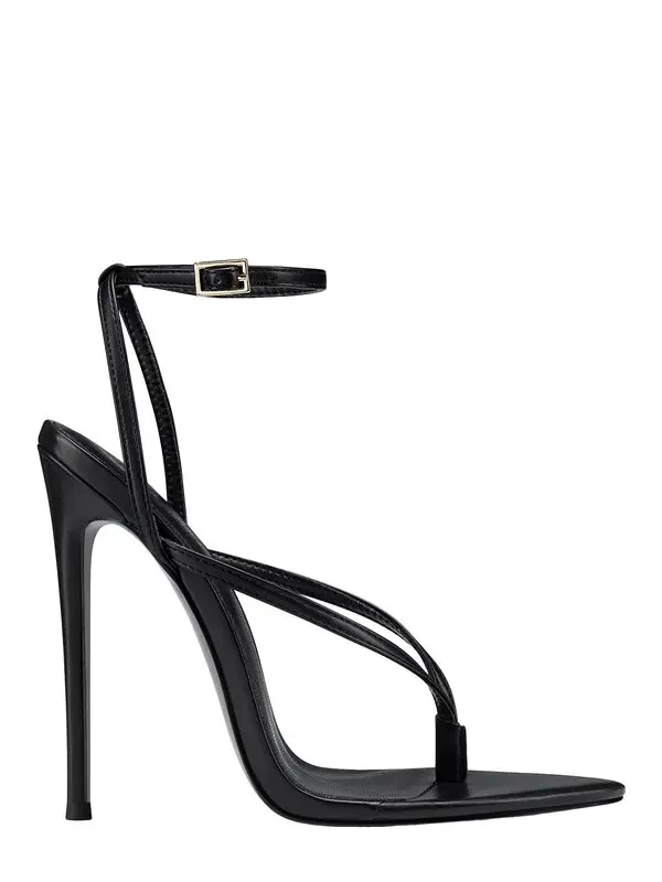 Femme La Effie Stiletto Sandal - Black