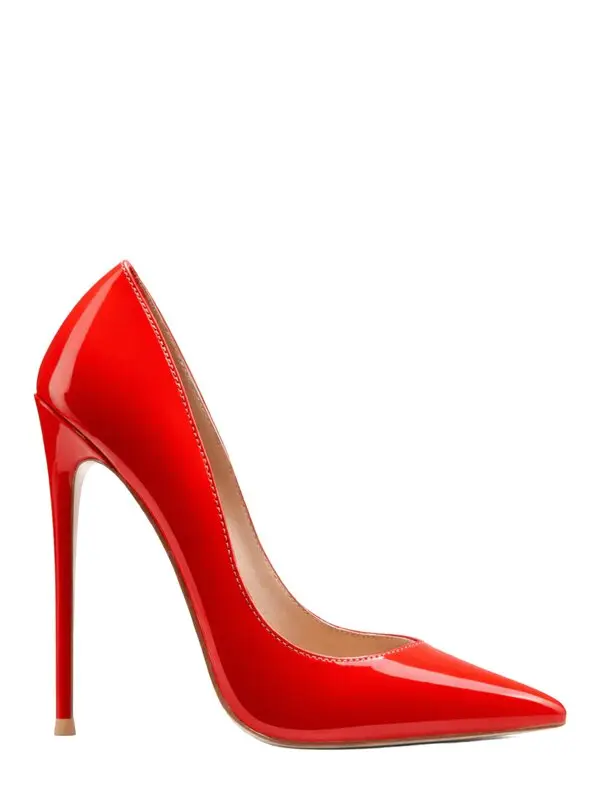 Femme La Rum Pump Stiletto Heels - Red