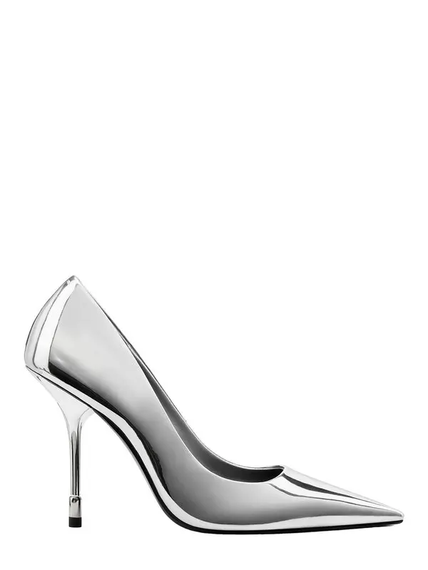 Femme La Pulse Pump Platinum Stiletto Heel - Silver