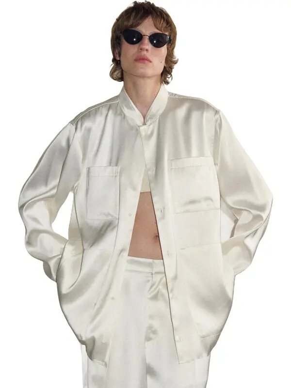 DARKPARK Keira Multi-pocket Shirt - White