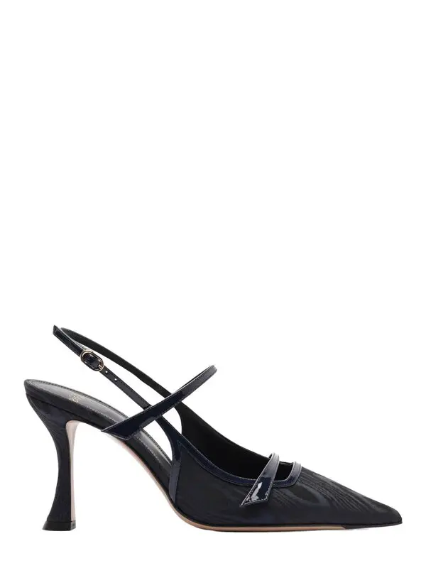 ALEXANDRE BIRMAN Tita Moire Pumps - Blue