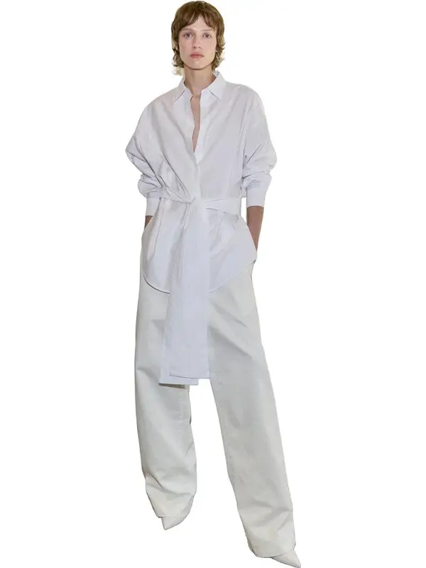 DARKPARK Rue Garment-dyed Cotton Chino Pants - White